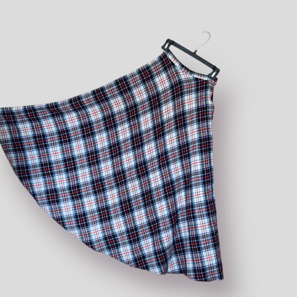 RT Russ Togs | Skirts | Vintage Rt Jrs Russ Togs Plaid Wool Circle ...